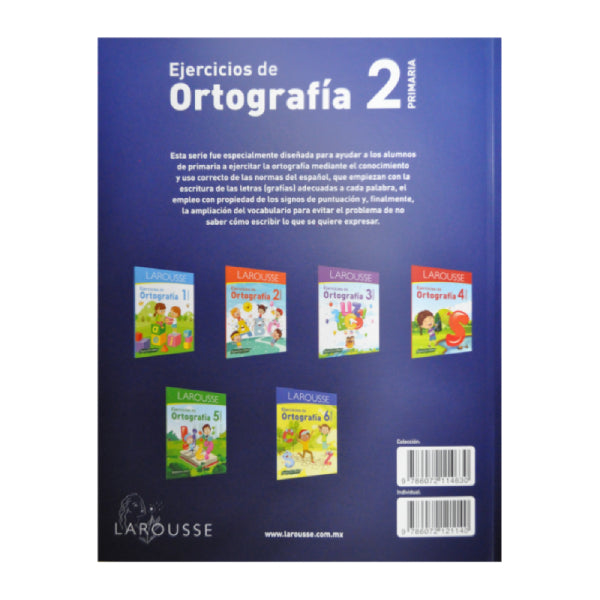 LIBRO EJERCICIOS ORTOGRAFIA 2 LAROUSSE MNK – Ultimoclick(Sync-AD2000)